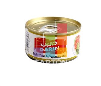 Carton - DARIN LIGHT MEAT TUNA 12*100GM - دارين لحم تونا خفيف 12 * 100 جم