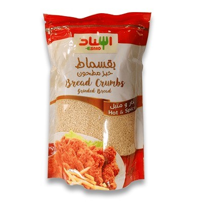 Carton - ESNAD BREAD CRUMBS HOT & SPICY 12*400GM - خبز إسناد بقسماط ...