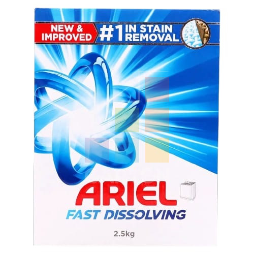 Carton - Ariel Detergent Powder 2.5kg - مسحوق غسيل اريال 2.5 كجم